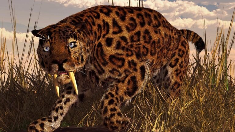 Life Cycle of the Saber Tooth Tiger - From Cub to Predator