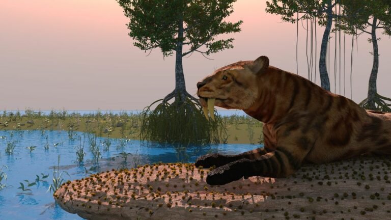 Life Cycle of the Saber Tooth Tiger - From Cub to Predator